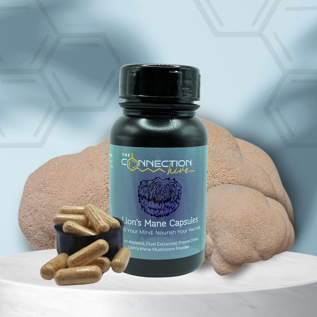 Lion's Mane Capsules (90) 500mg – The Connection Hive